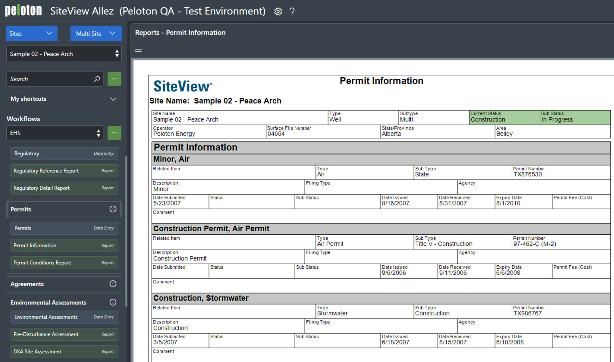 SiteView Allez | Oil & Gas Facility Management Software